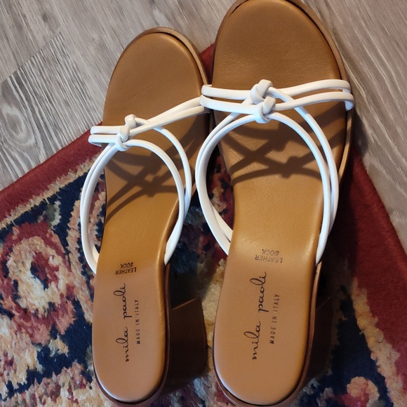 Shoes | Mila Paoli Made In Italy Leather Sandals | Poshmark